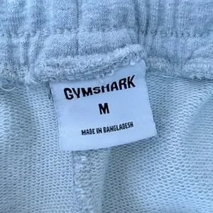 Gymshark | Pants | Gymshark Mens Crest Joggers Light Grey Marl Tapered ...